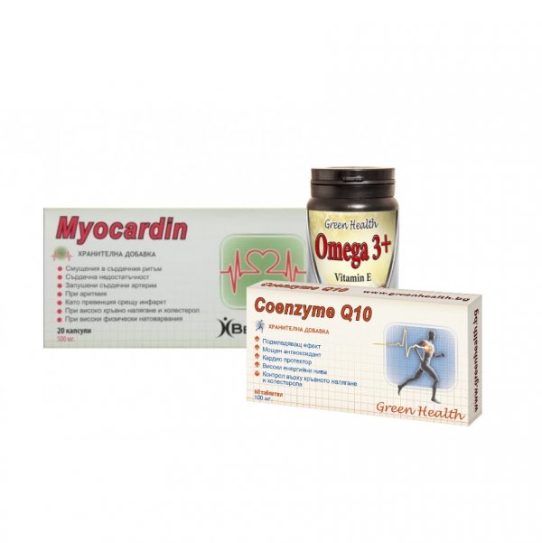 Myocardin + Athletic Q10-+ Athletic Omega 3 /Стак/ Изчерпан!!! – Power ...