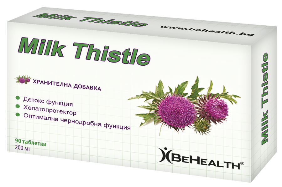 Greenhealth Milk Thistle 90 (tab.) 200mg – Power Beauty