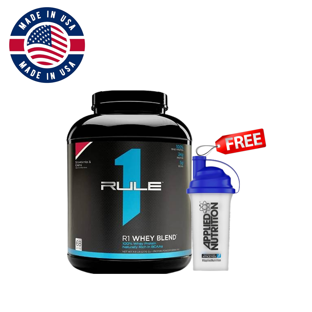 Rule One Proteins R1 Whey Blend 68 дози + FREE SHAKER – Power Beauty
