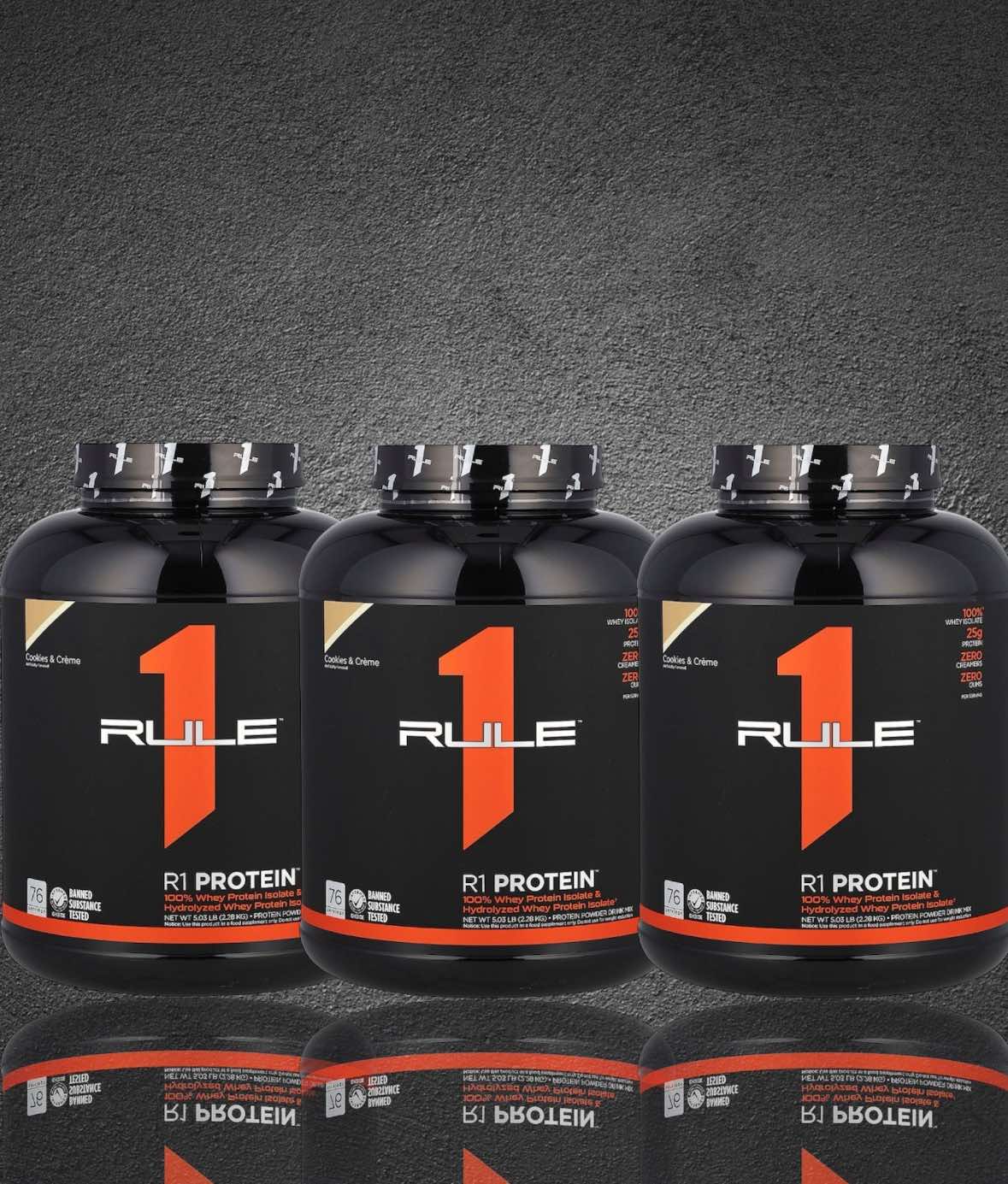 СТАК! 3 бр х Rule One Proteins R1 Proteins 76 дози – Power Beauty